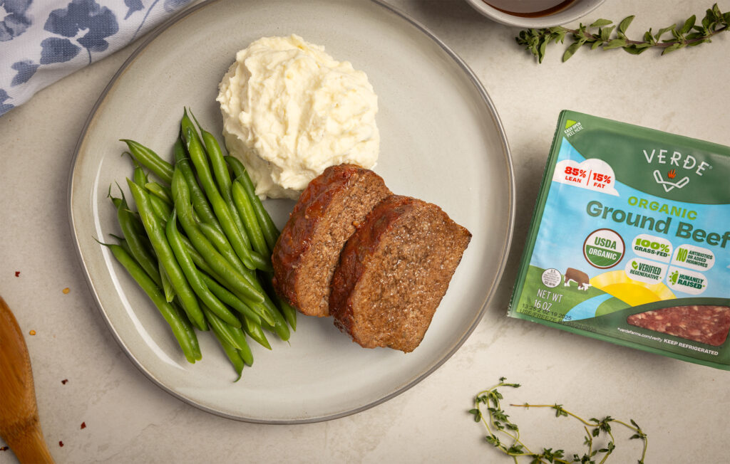 100% Grass-Fed, Organic 85% Lean Ground Beef - Verde Farms