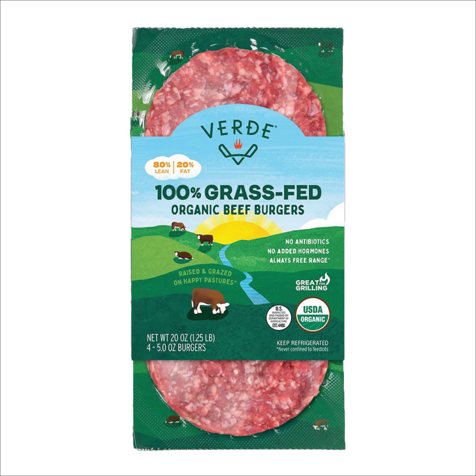 Grass-Fed Ground Beef - Verde Farms