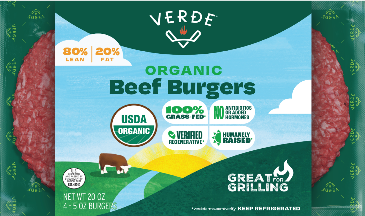 100% Grass-Fed And Finished Beef Products | Verde Farms